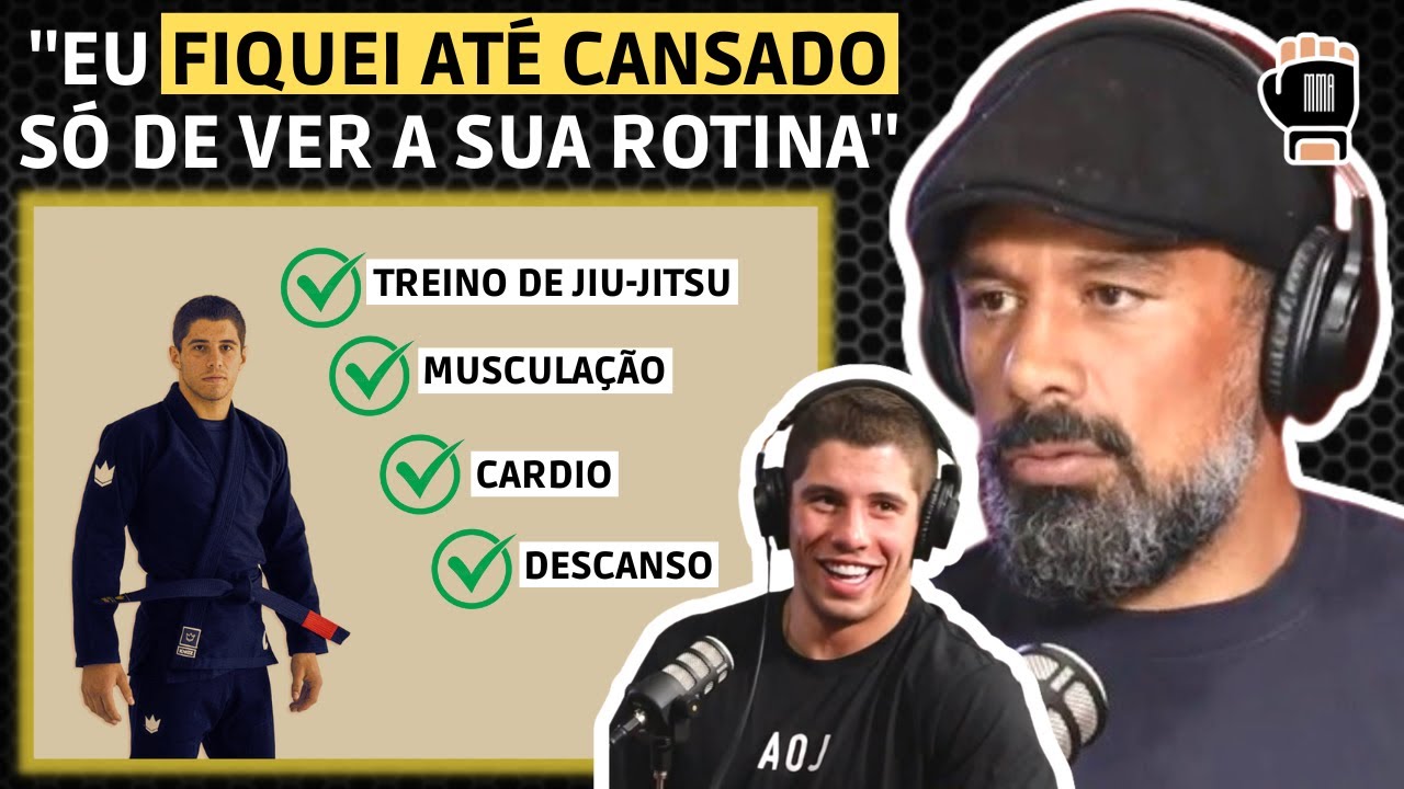 FELIPE WERDUM FICA IMPRESSIONADO COM A ROTINA DIÁRIA DO CAMPEÃO TAINAN ...