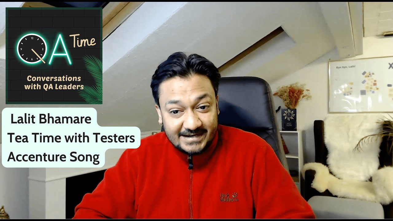 QA Time: Conversations with QA Leaders, Lalit Bhamare - YouTube