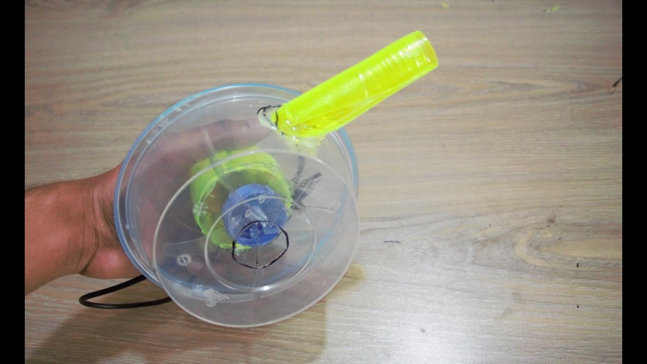 How to make a powerful air blower - simple life hacks - YouTube