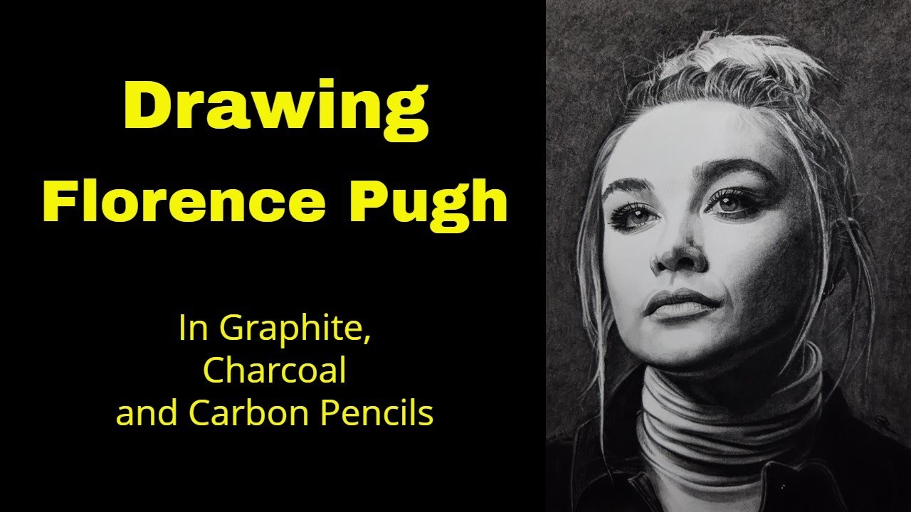 Florence Pugh Drawing - YouTube