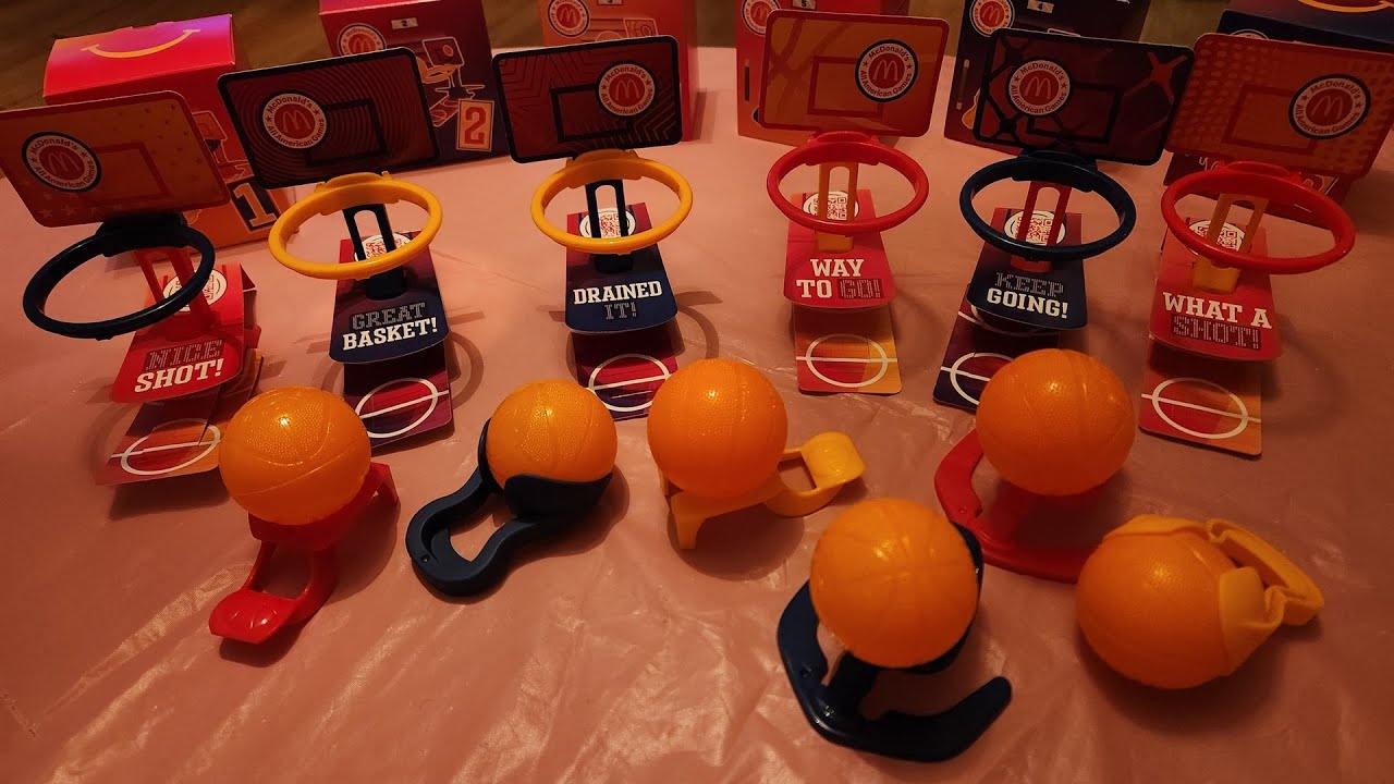 2025 McDonald's All American Games Happy Meal Toys - YouTube