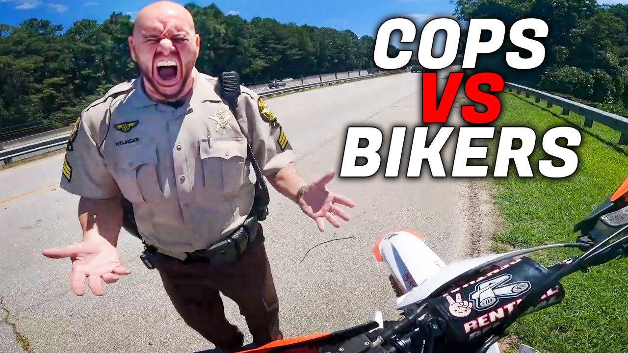 WHAT HAPPENS WHEN COPS CATCH YOU | POLICE vs MOTORCYCLE 2023 - YouTube