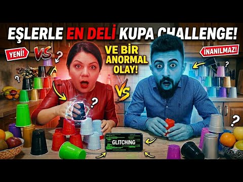 EŞLERLE EN DELİ KUPA CHALLENGE! (Sonunda İnanamayacağınız Bir Şey Oldu 😱)