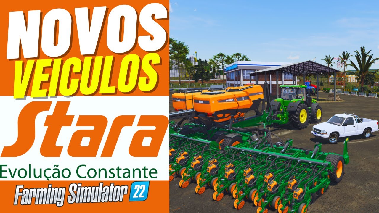 Plantadeira Stara Estrela 33 e Caminhonete Chevrolet S10 Americana Para ...