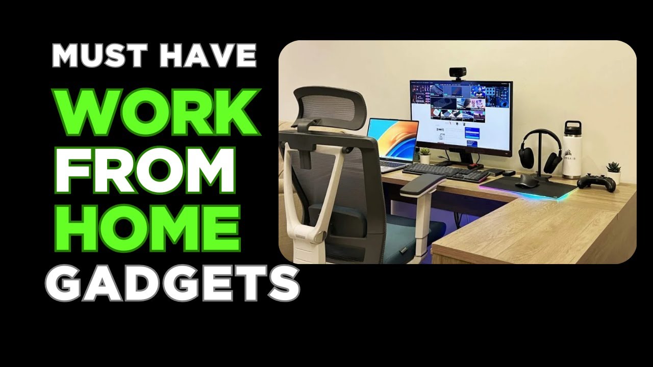 Best Gadgets for Work From Home in 2026 | Productivity Setup 🔥 - YouTube