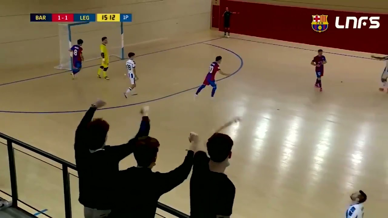 Doblete de Aniol Vendrell frente Leganés Futsal - YouTube
