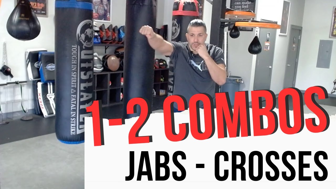 How To Throw One Two Combos (Jabs - Crosses - 1 - 2) - YouTube
