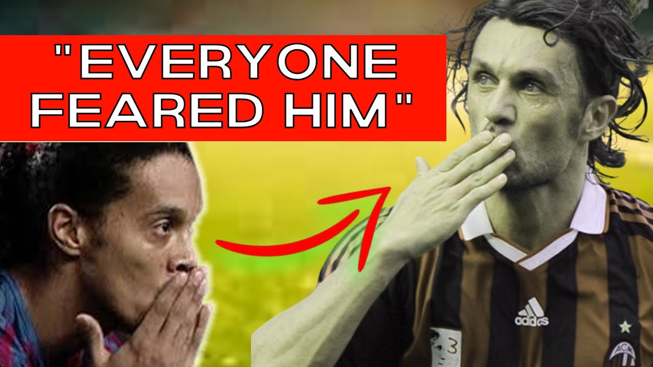 Paolo Maldini: Legendary and Most FEARED Defender - YouTube