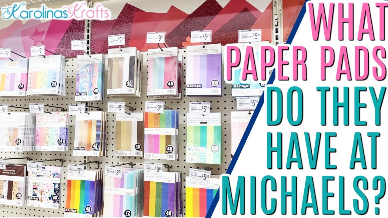 What Paper Pads are at Michaels? Michaels New Paper Pads and Paper Pad ...