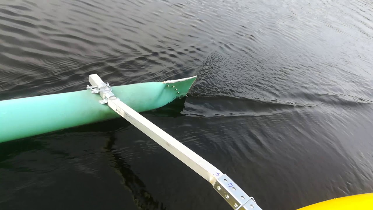 PVC Kayak Stabilizer - YouTube