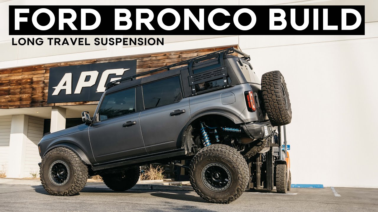Ford Bronco Long Travel Kits 2022 Ford Bronco | Ford Media Center