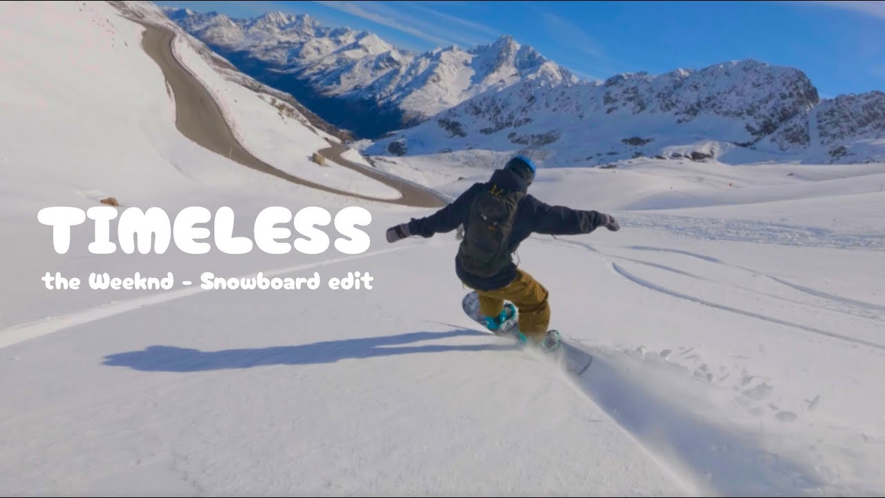 Cinematic Freeride Snowboarding EDIT | Timeless | 4k - YouTube