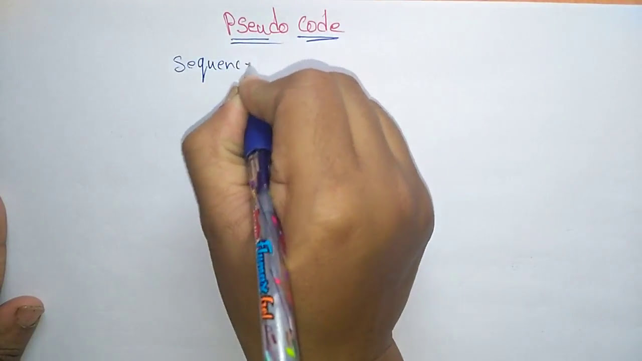 Pseudo Code Iteration Logic Part 2 2 Design And Algorithms Lec 5 Bhanu Priya Youtube