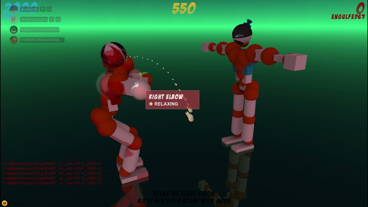 how to throw you're punch in toribash - YouTube