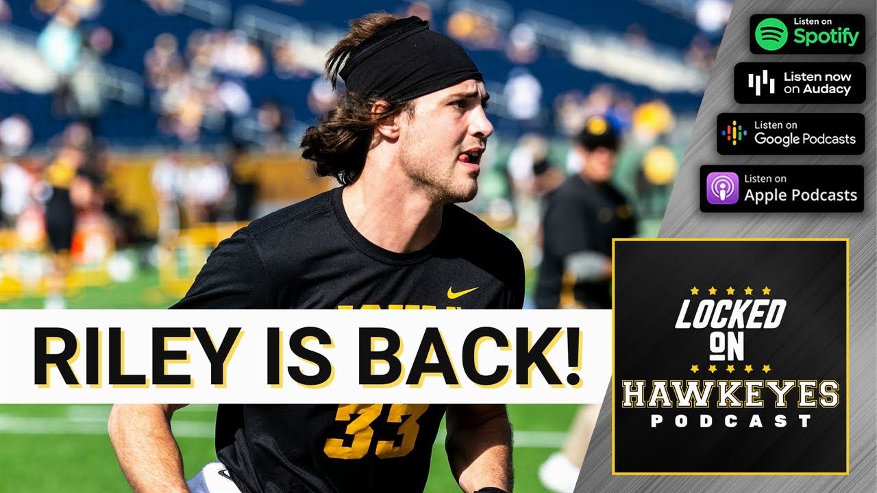 Riley Moss returns for 5th season to Iowa Hawkeyes plus preview of Iowa ...