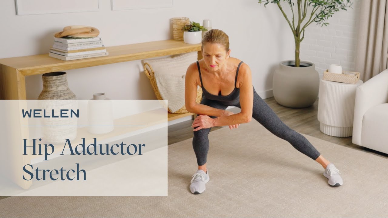 How to do a Hip Adductor Stretch - Flexibility Exercise - Wellen - YouTube