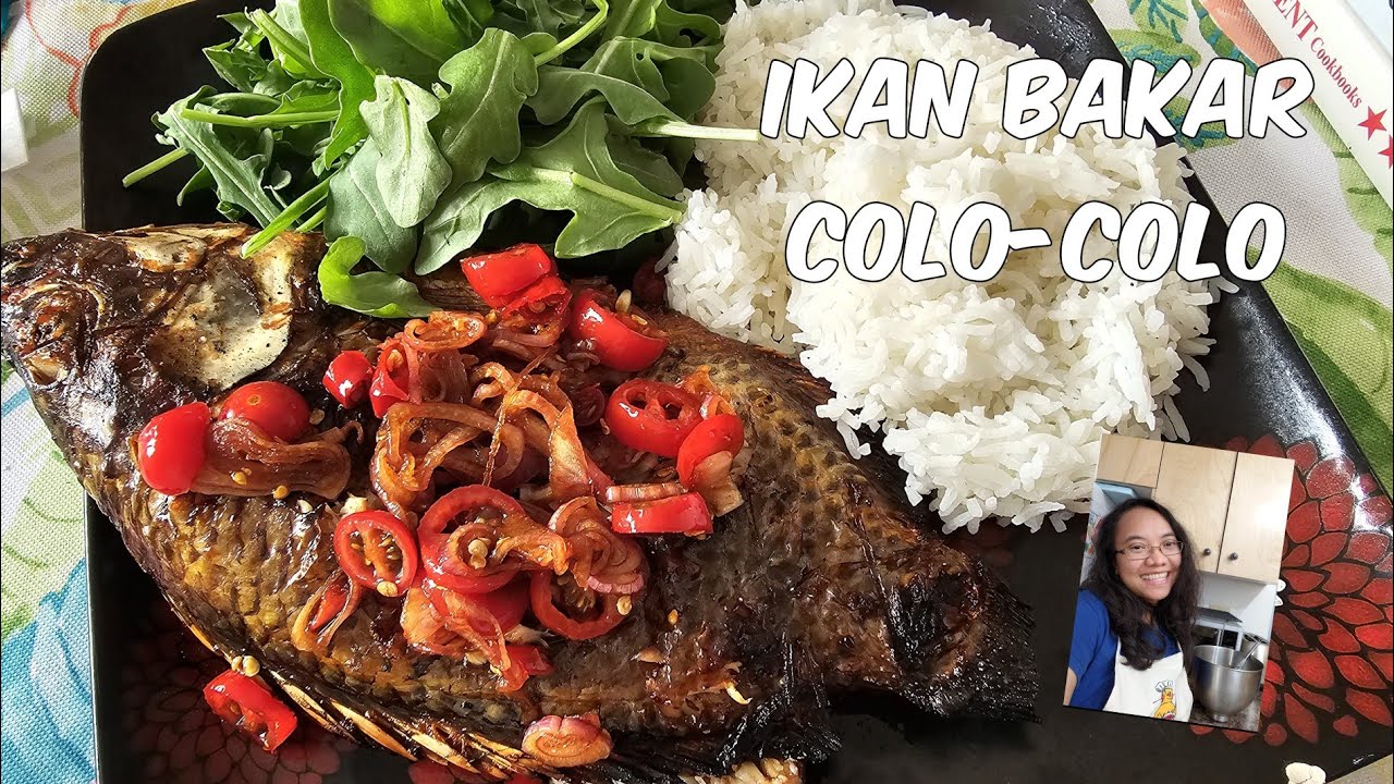 Seafood: Indonesian Grilled Fish (Ikan Bakar Colo-Colo) - YouTube