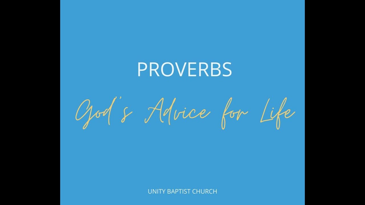 Unity Baptist Church 6 12 22 Sunday Service Laziness Proverbs 6 12 unity-baptist-church-6-12-22-sunday-service-laziness-proverbs-6-12