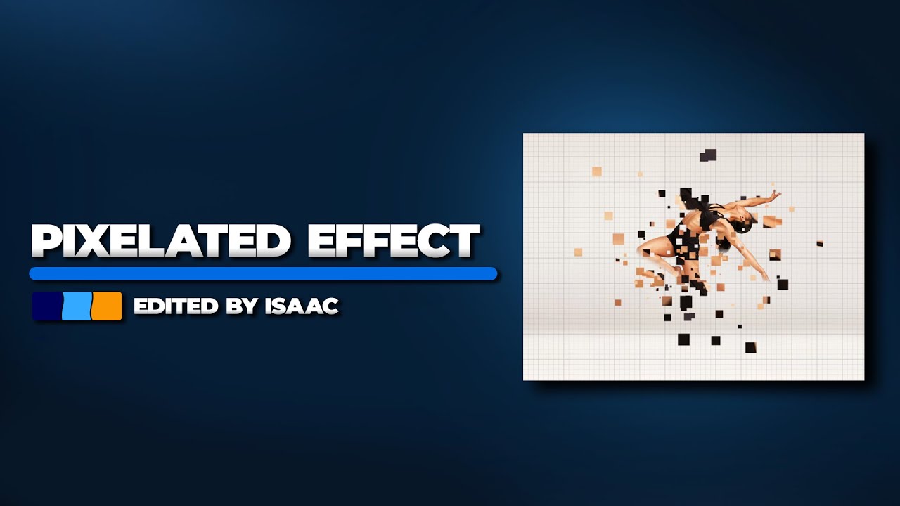 How To Make The Pixelated Effect In Photoshop 2 Minutes - YouTube