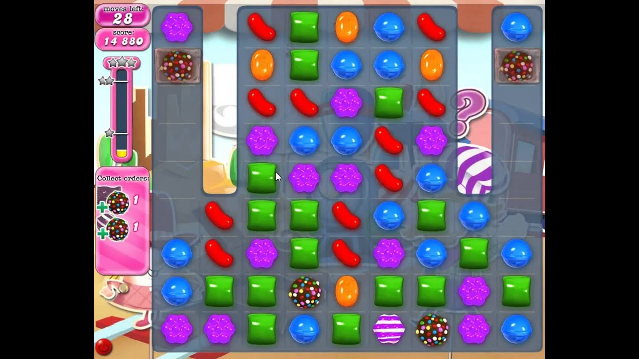 Candy Crush Saga Level 441 - YouTube