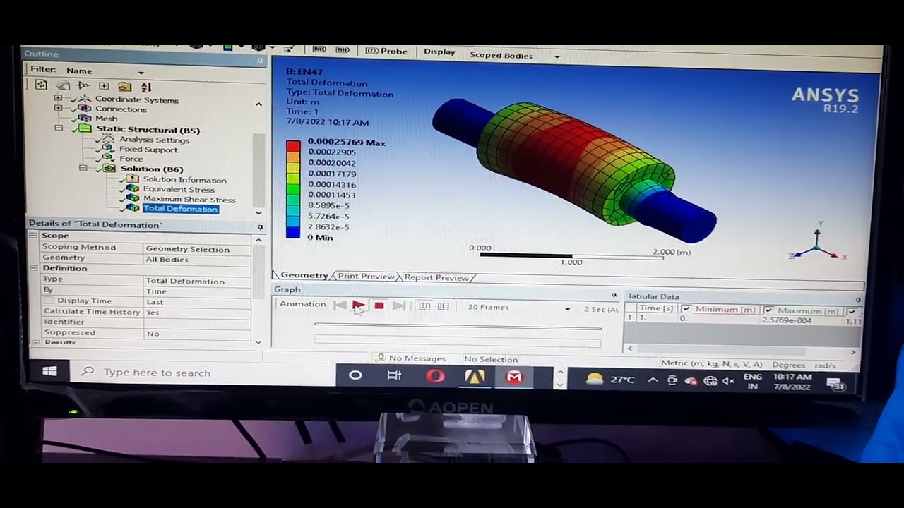 sugar mill shaft analysis - YouTube