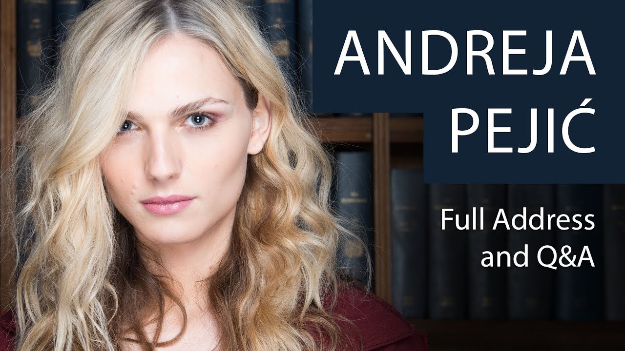 Andreja Pejić | Full Address and Q&A | Oxford Union - YouTube