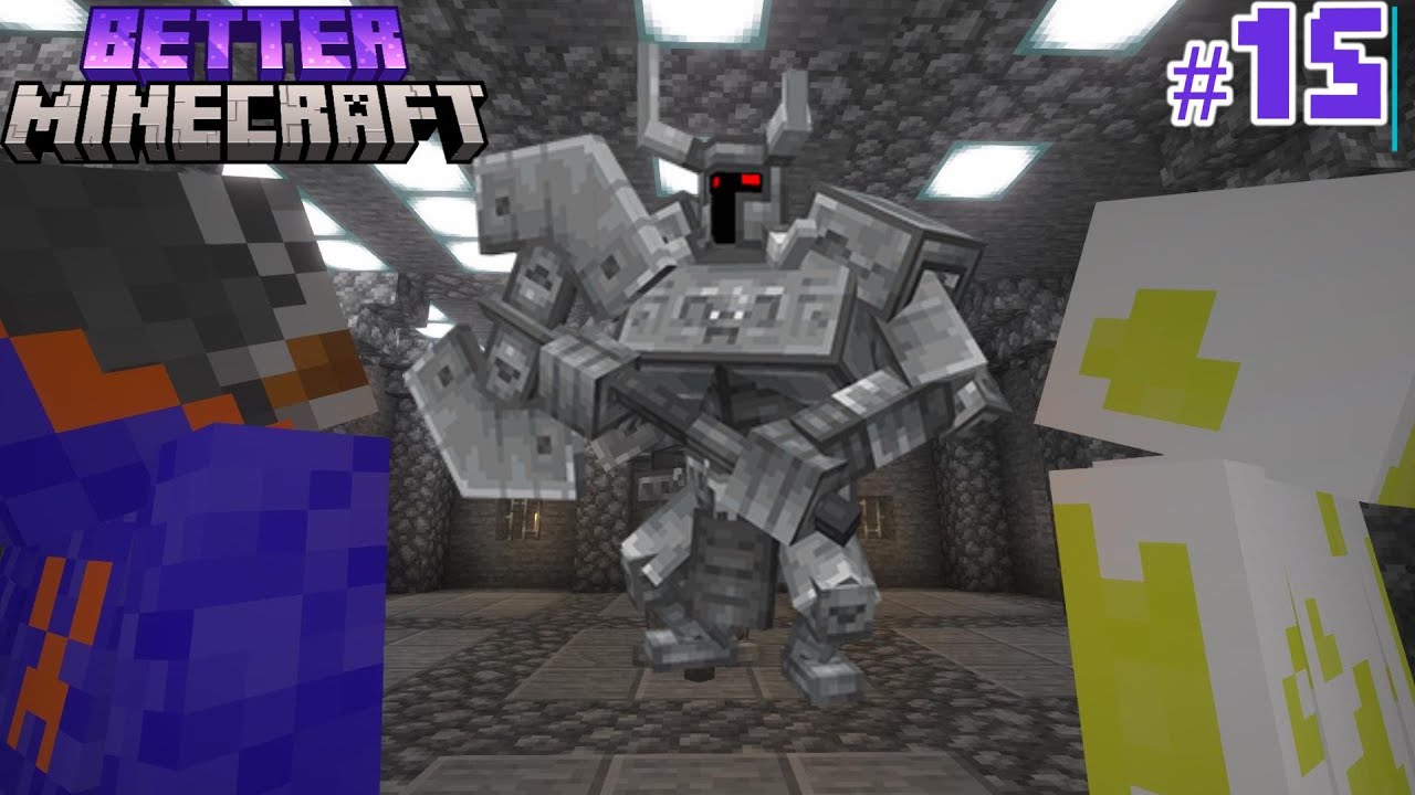 Taking on the FERROUS WROUGHTNAUT - Better Minecraft Survival Series ...