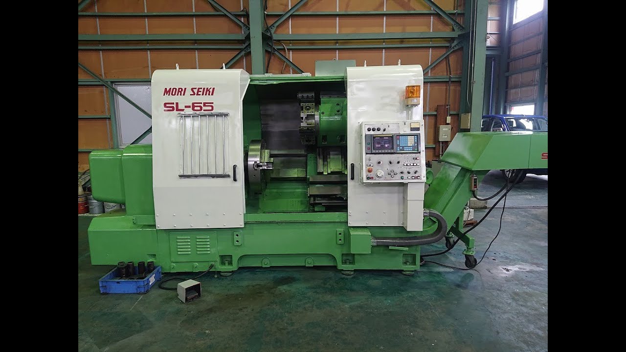 MORI SEIKI / NC旋盤 /SL-65A - YouTube