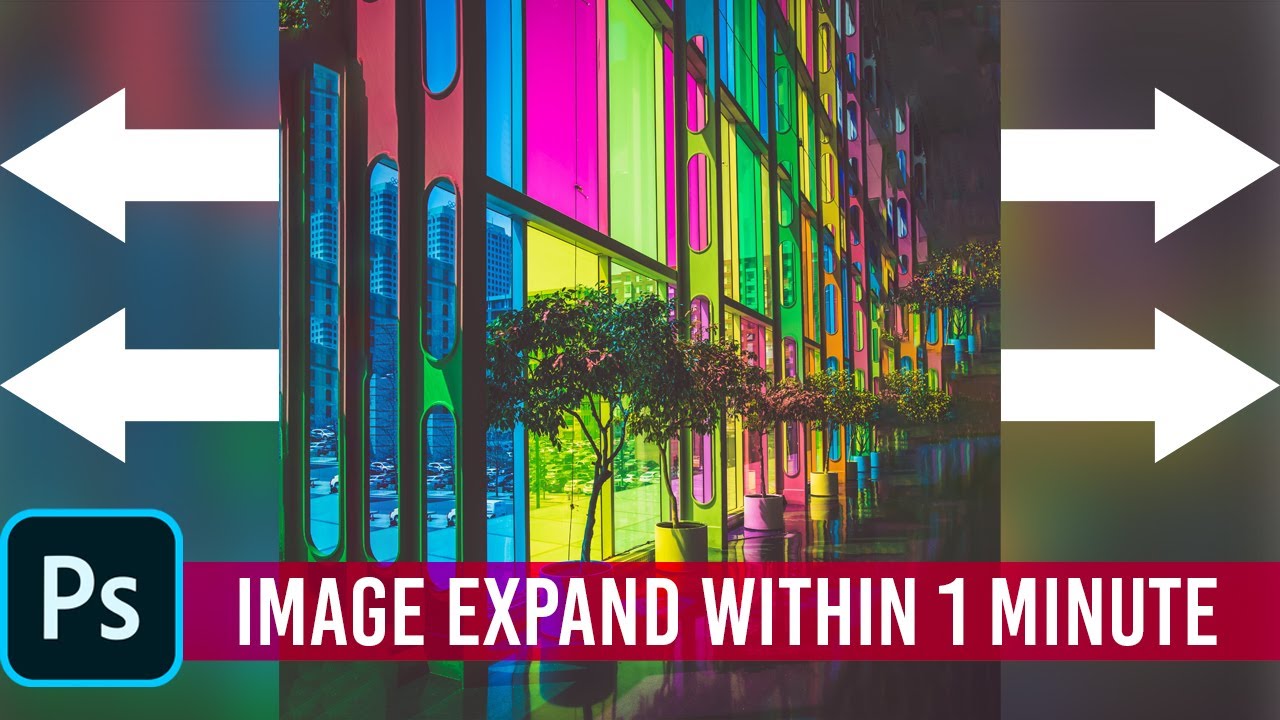 Stretch Image in Photoshop || How to Extend an Image || Short Graphic ...