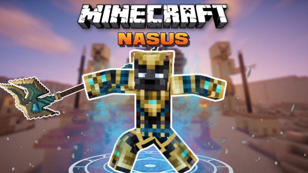 NASUS in Minecraft | League of Legends - YouTube