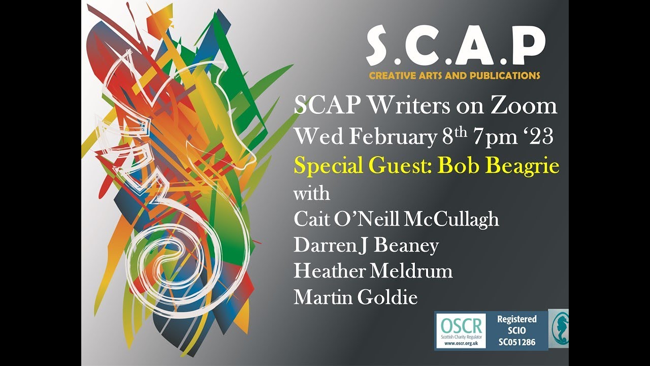 SCAP Writers on Zoom with Special Guest, Bob Beagrie. - YouTube