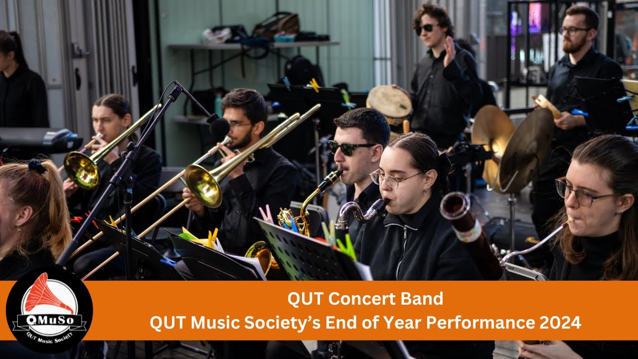 QUT Concert Band - Reflections on a New Tomorrow By Robert Sheldon ...