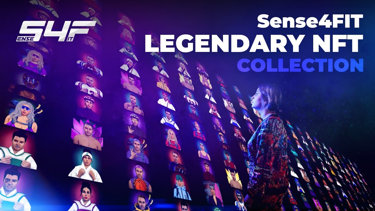 Sense4FIT Legendary NFT Collection - YouTube