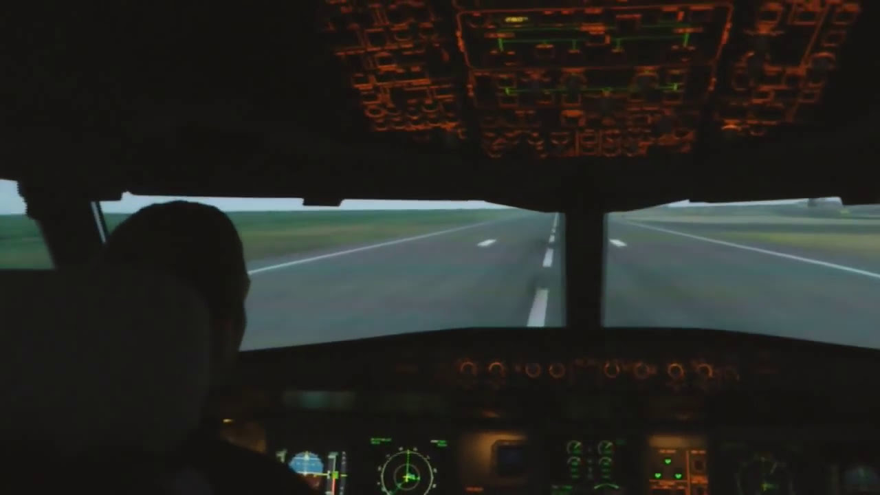 Full Motion Level D A330 Flight Simulator - YouTube