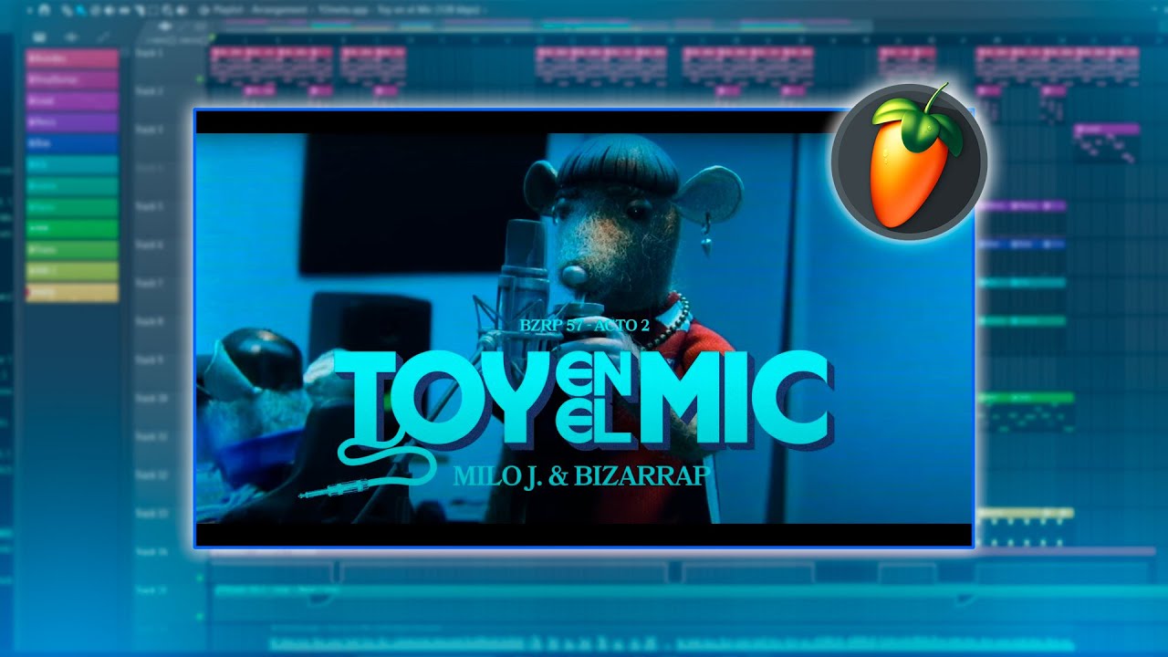 BZRP - MILO J - Toy en el Mic - Instrumental Remake - YouTube