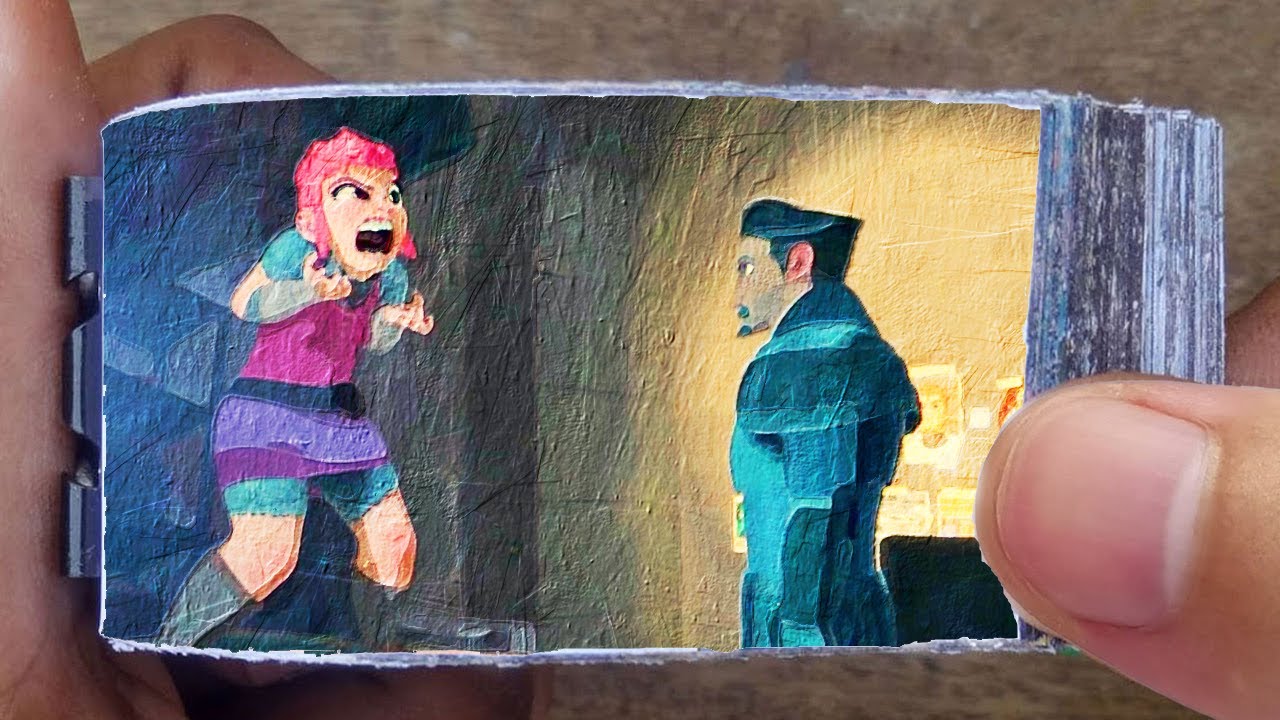 Nimona - Try To Convince Flipbook Animation - YouTube