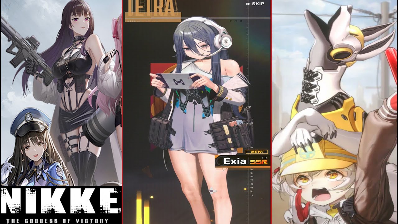 GODDESS OF VICTORY: NIKKE "Ordinary Recruit: SUMMON Exia SSR - Burst I ...