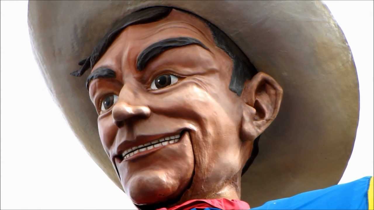 Big Tex talks at the State Fair of Texas - YouTube