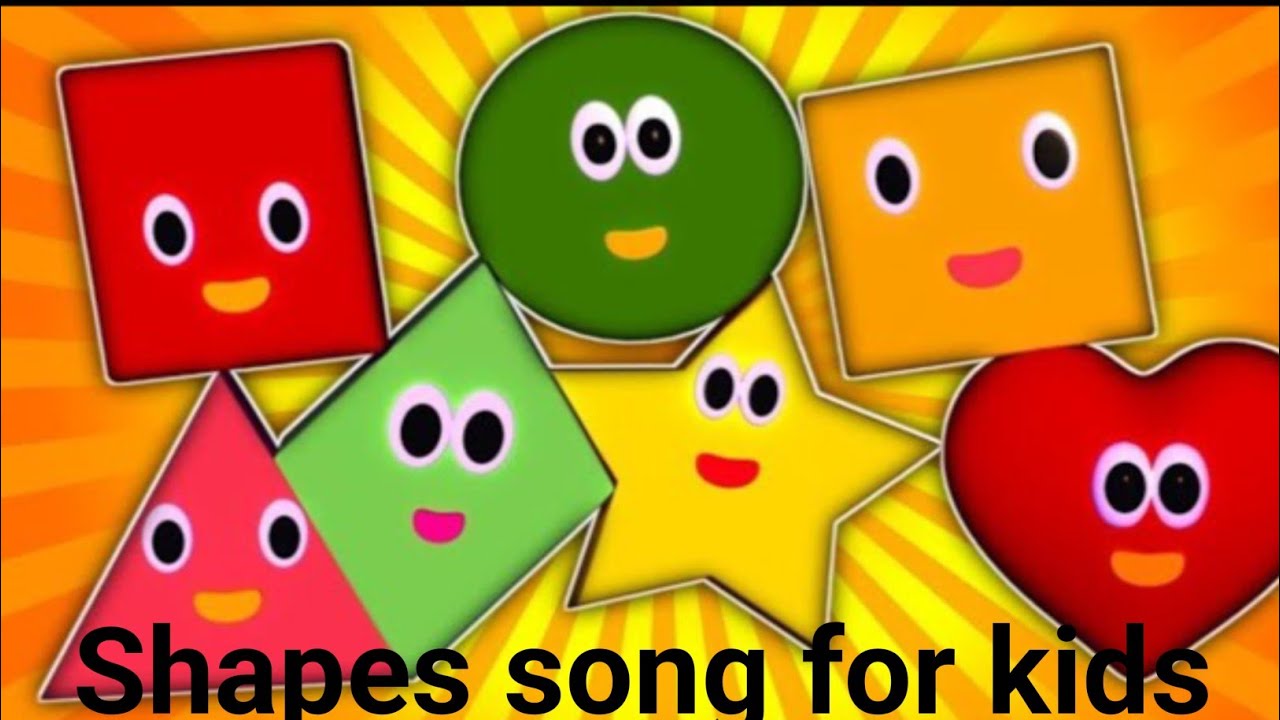 Shapes nursery rhymes. - YouTube
