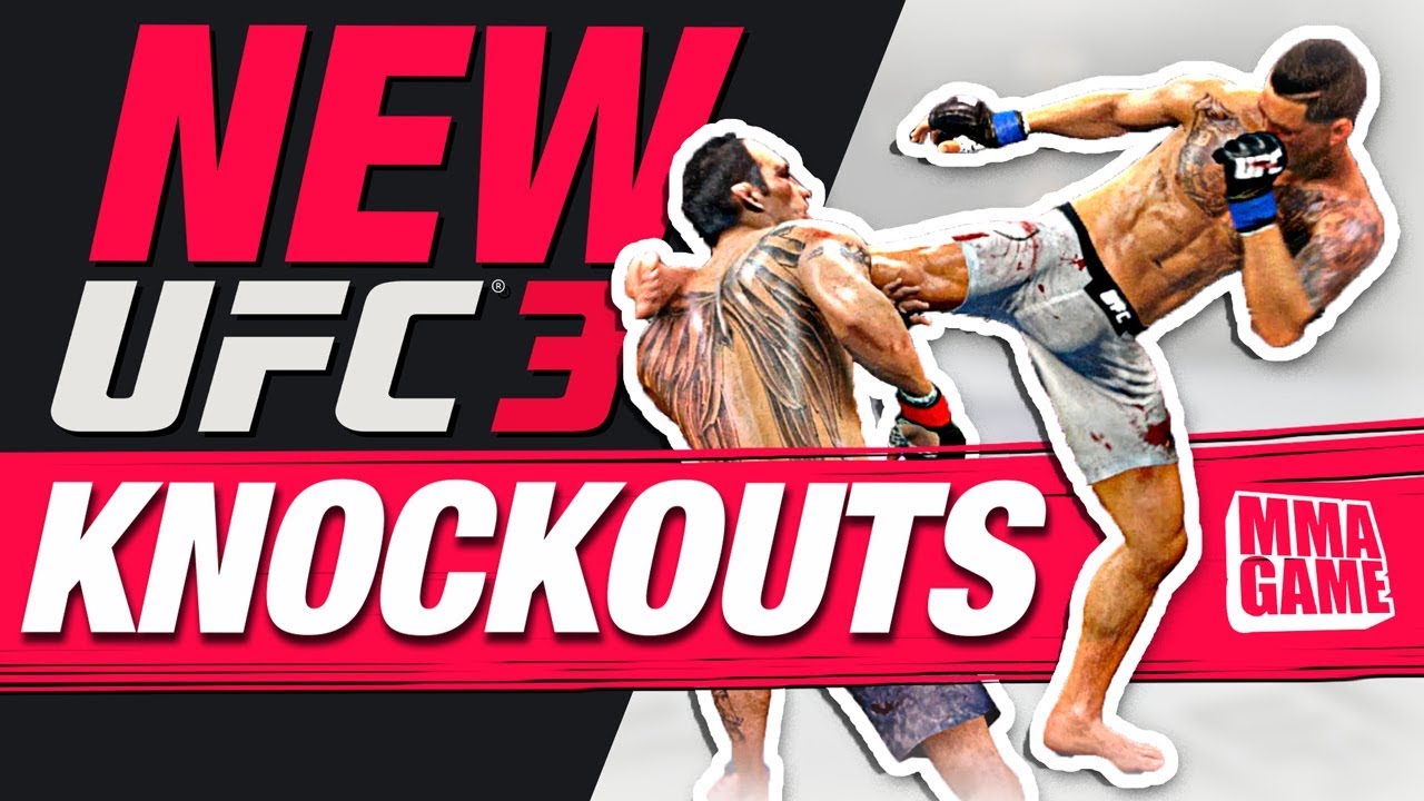 NEW UFC 3 KNOCKOUT ANIMATIONS! - YouTube