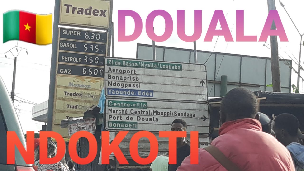 TRAJET CAMEROUN 🇨🇲 Douala NDOKOTI |Embouteillages un Dimanche après ...