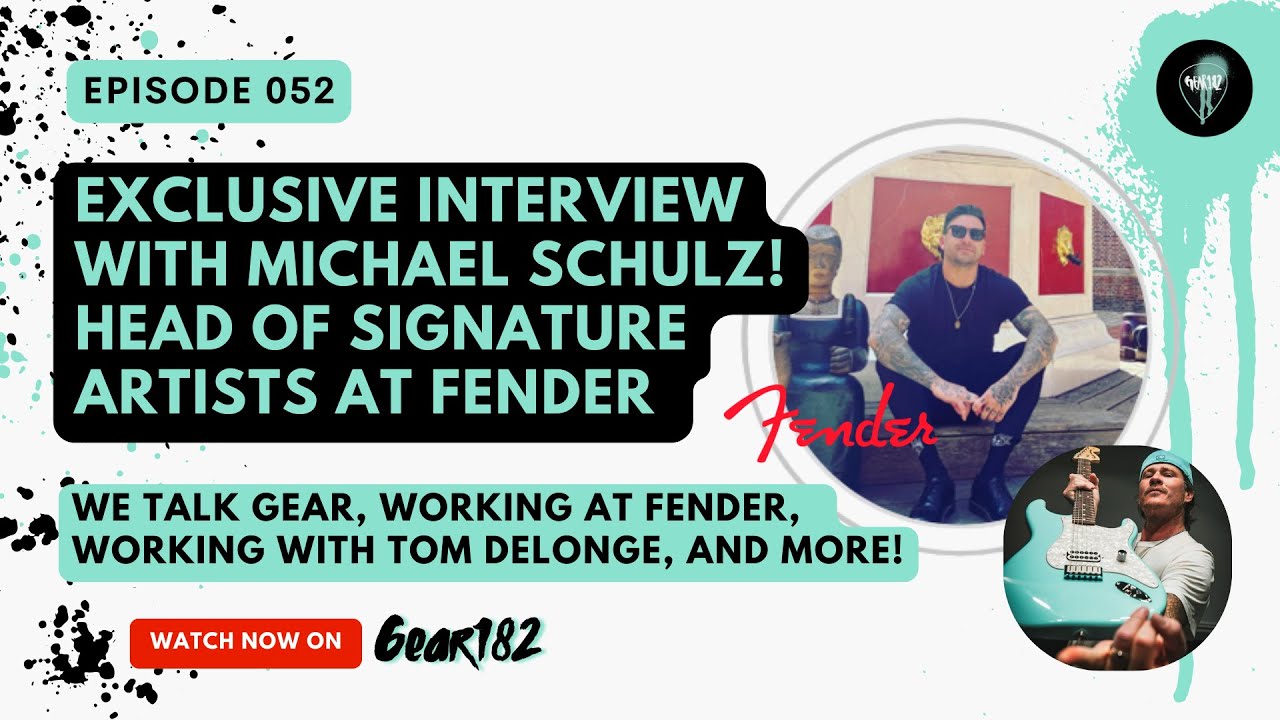 Exclusive Interview with Michael Schulz at #Fender! - YouTube