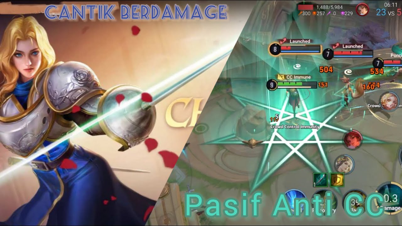 HOK || SNK Charlotte, Cantik Berdamage - YouTube