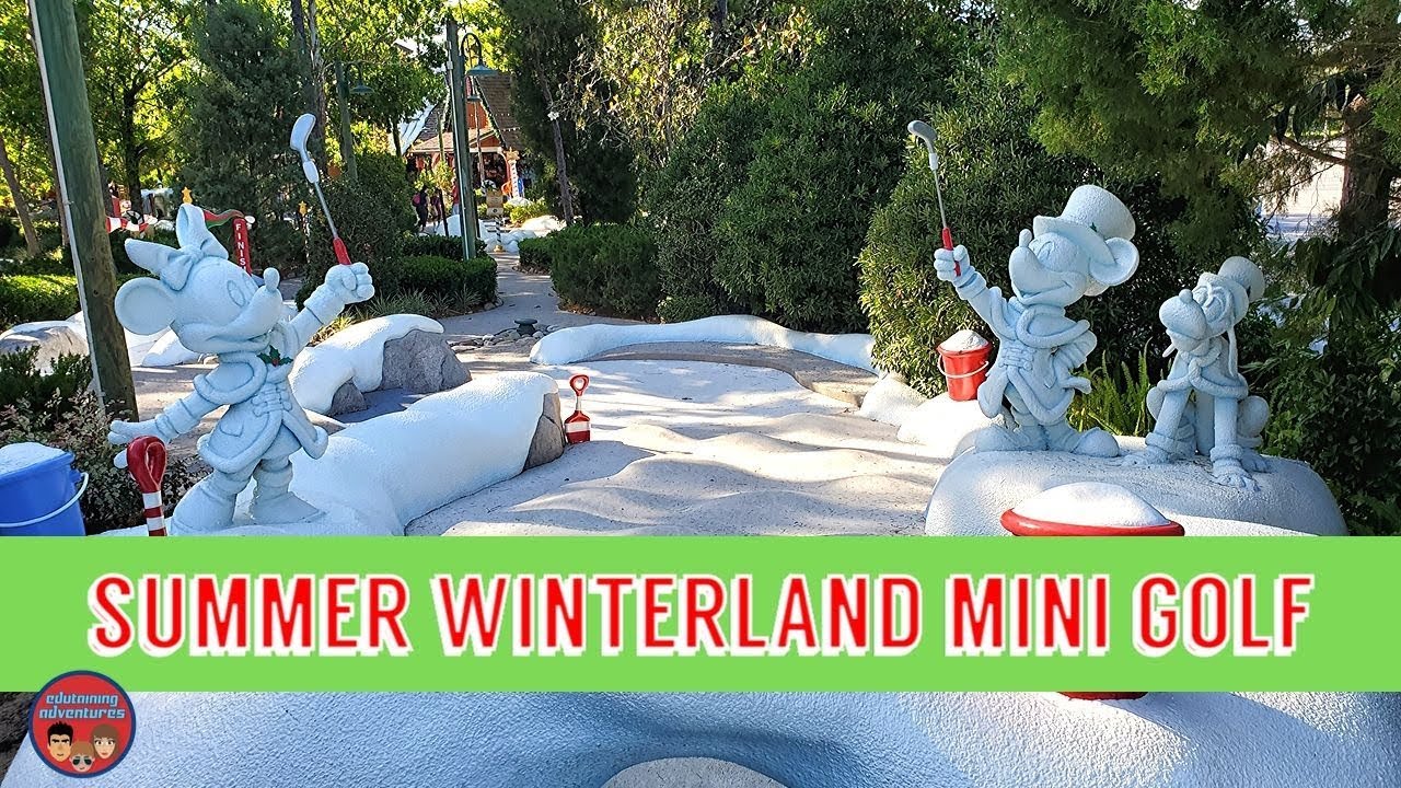 Disney's Winter Summerland Miniature Golf | Walt Disney World May 2019 ...