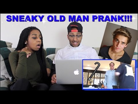 Couple Reacts : "SNEAKY OLD MAN PRANK!" by ThatcherJoe Reaction ...
