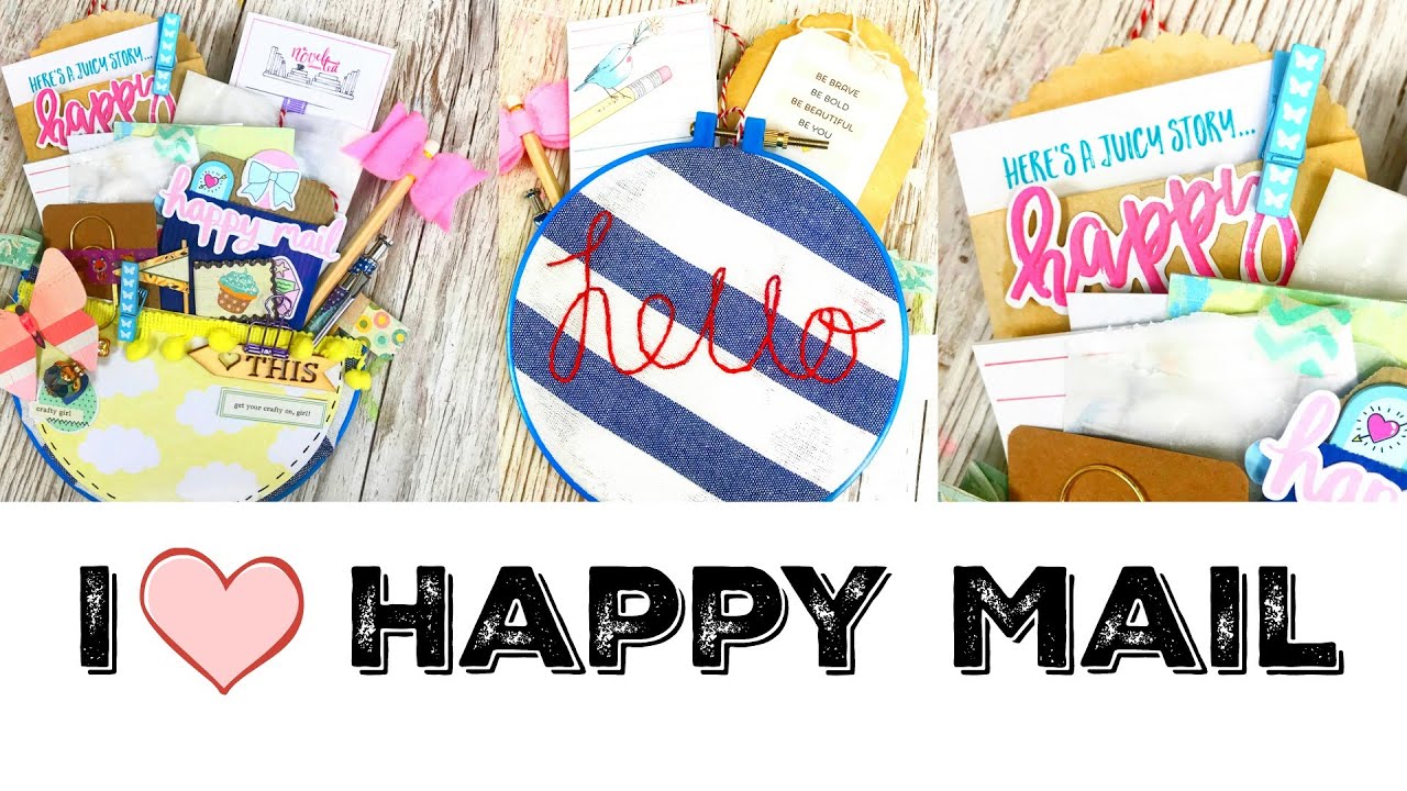 WHAT'S HAPPY MAIL? | Happy Mail Ideas & Swap| Creating CUTE Happy Mail ...
