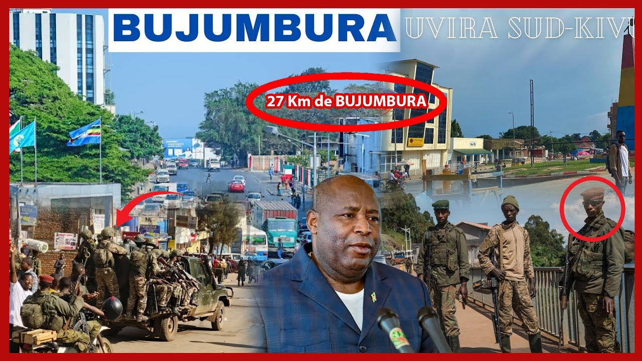 M23 IRAKOMANGA KU MURWA MUKURU BUJUMBURA (27Km) | FARDC N’ABARUNDI ...