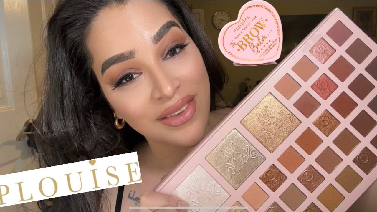 P.louise make up tutorial (brows , eyes and cheeks) - YouTube