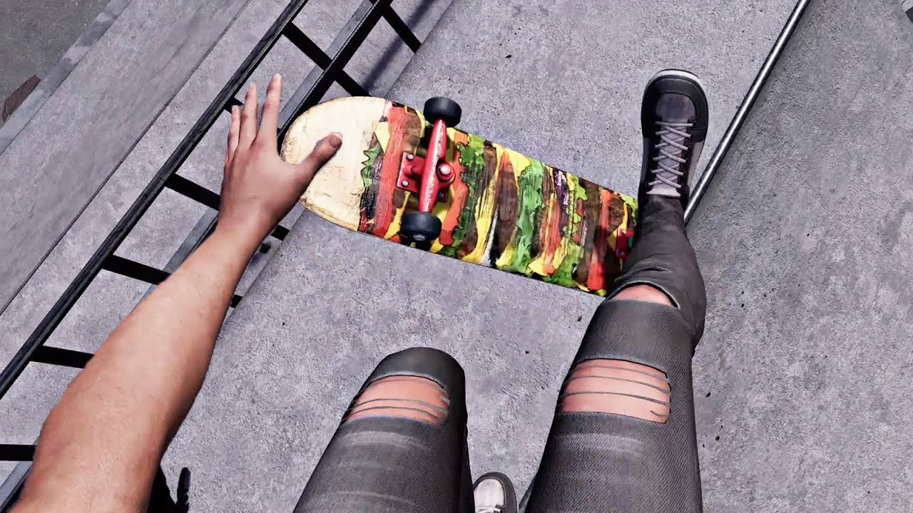 VR skateboarding with full body - Grindpunk - YouTube