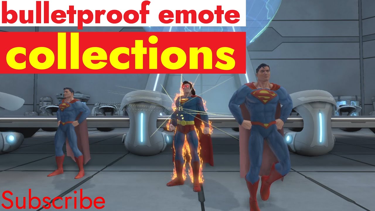 HOW TO GET THE BULLETPTOOF EMOTE? - DC UNIVERSE ONLINE - YouTube